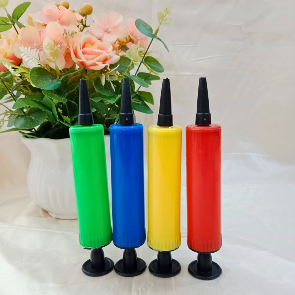 Jual Pompa Balon Tangan Portable Manual Kecil Warna Warni Uk 17 x 3.5 ...