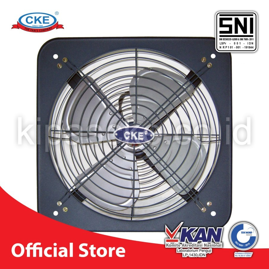 Jual CKE Exhaust Fan Standard 20 Inch ESN-D20/1-YL 220 Volt Exhaust Dinding | Shopee Indonesia