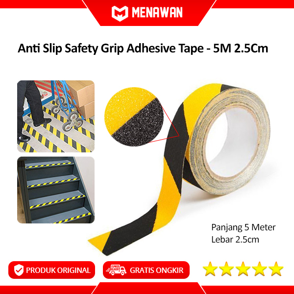 Jual Anti Slip Safety Grip Adhesive Tape Pita Isolasi Sticker Pembatas ...