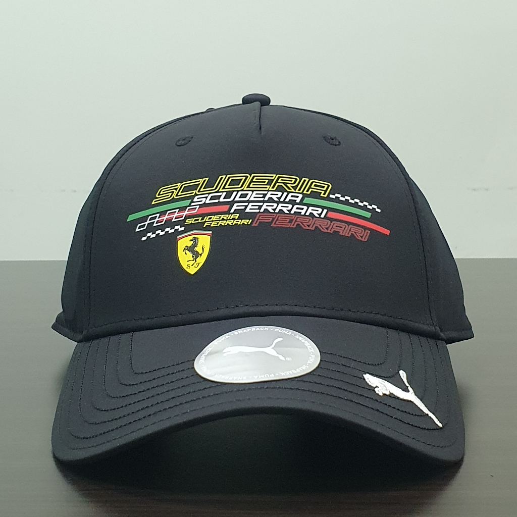 Jual F1 Formula1 Official Merchandise Topi Scuderia Ferrari Black ...