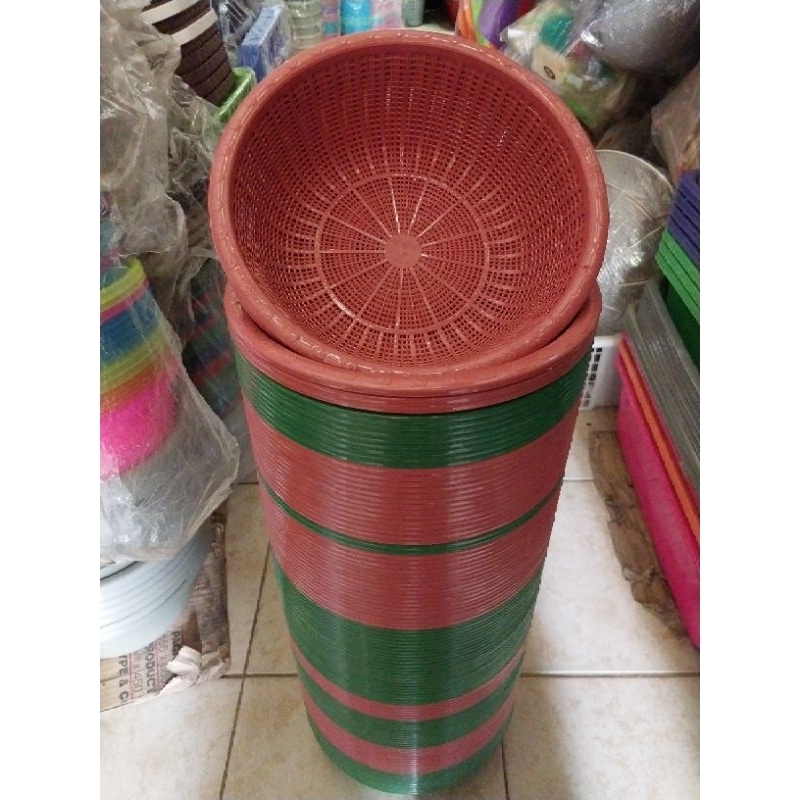 Jual (12pcs)Wakul/Bakul 23cm/Besek 23cm/Bakul Serbaguna 23cm (NO. 1 ...