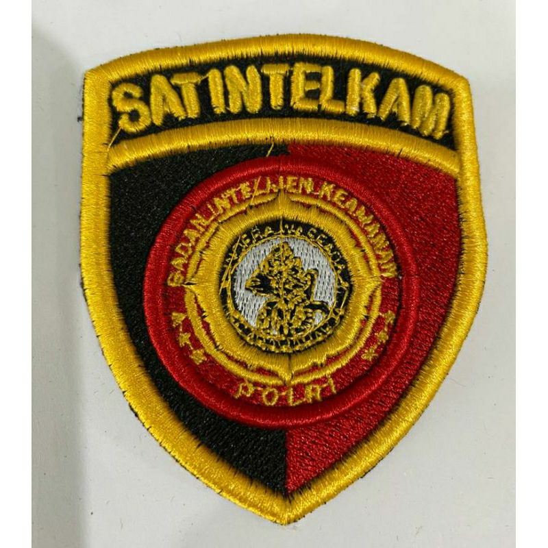 Jual Logo Sat intelkam Bordir Timbul Polri | Shopee Indonesia