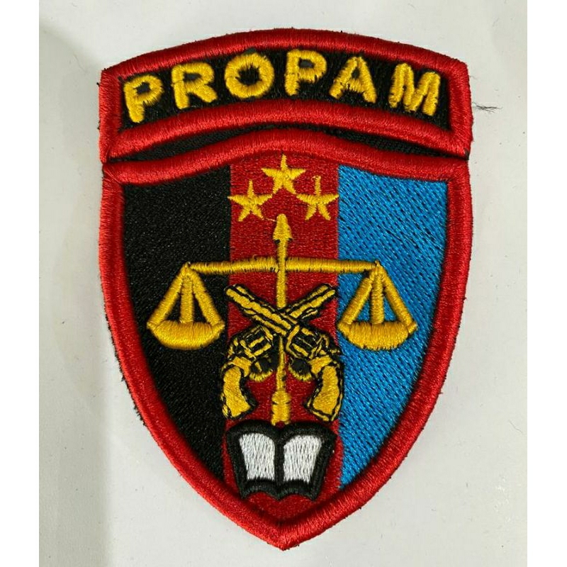 Jual Atribut Popri Logo propam Wing propamBordir timbul 3D | Shopee ...