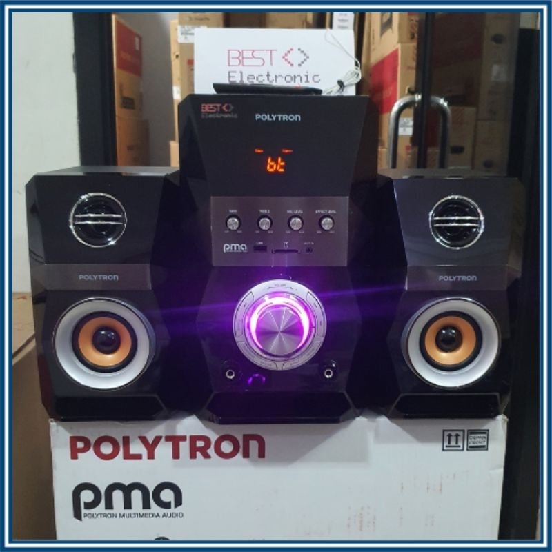 Jual SPEAKER AKTIF POLYTRON PMA 9522 PMA9522 BLUETOOTH | Shopee Indonesia