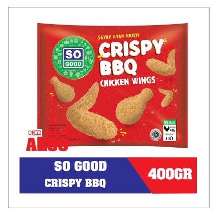 Jual So good crispy bbq chicken wings 400gr | Shopee Indonesia