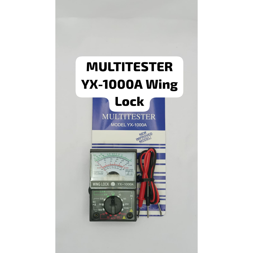 Jual Multitester YX-1000A Wing Lock | Shopee Indonesia