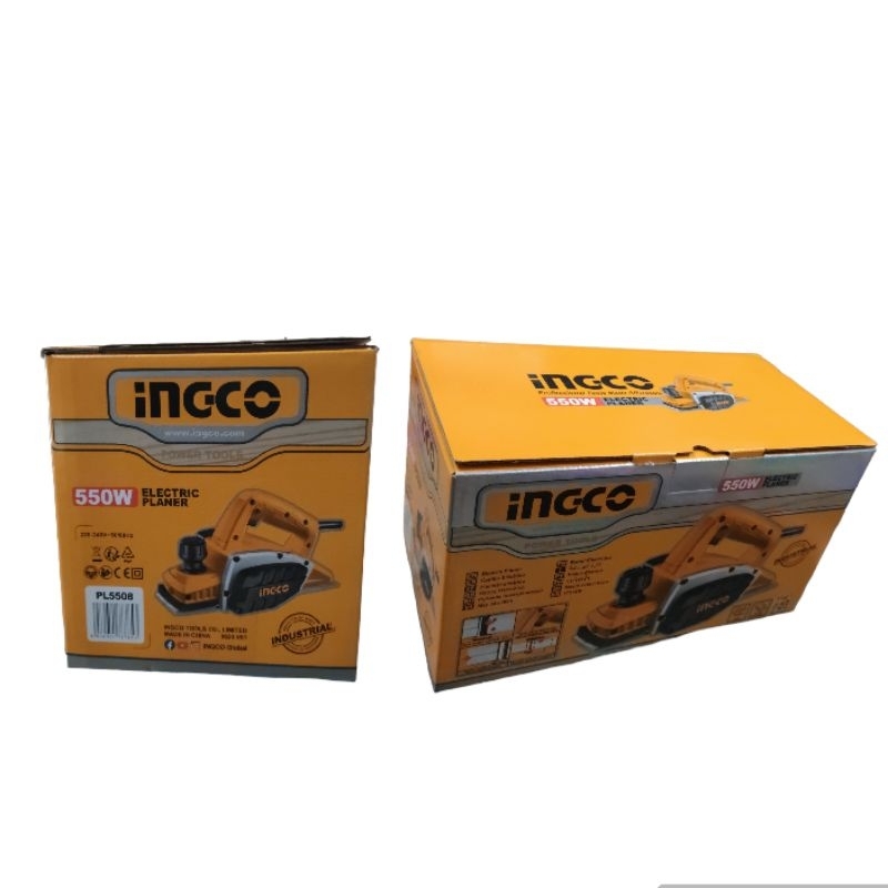 Jual MESIN KETAM SERUT KAYU 550WATT ELECTRIC PLANER PL5508 INGCO ...