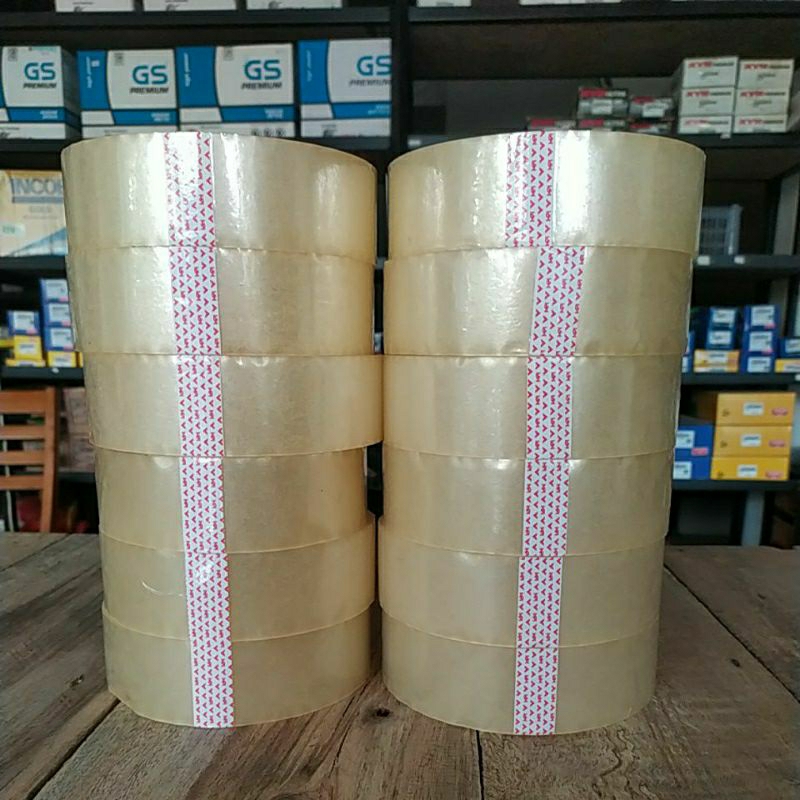 Jual Lakban Bening 45 mm X 500 Yard Master Pack Indonesia | Shopee ...