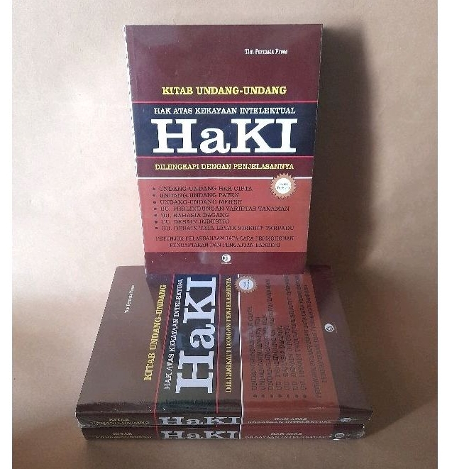 Jual Kitab Undang-undang HAKI : Hak Atas Kekayaan Intelektual - Permata Press | Shopee Indonesia
