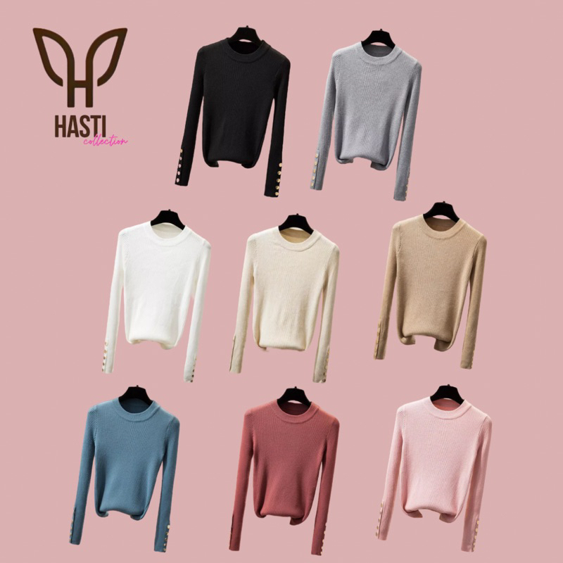 Jual Rajut import Inara tangan kancing | Shopee Indonesia