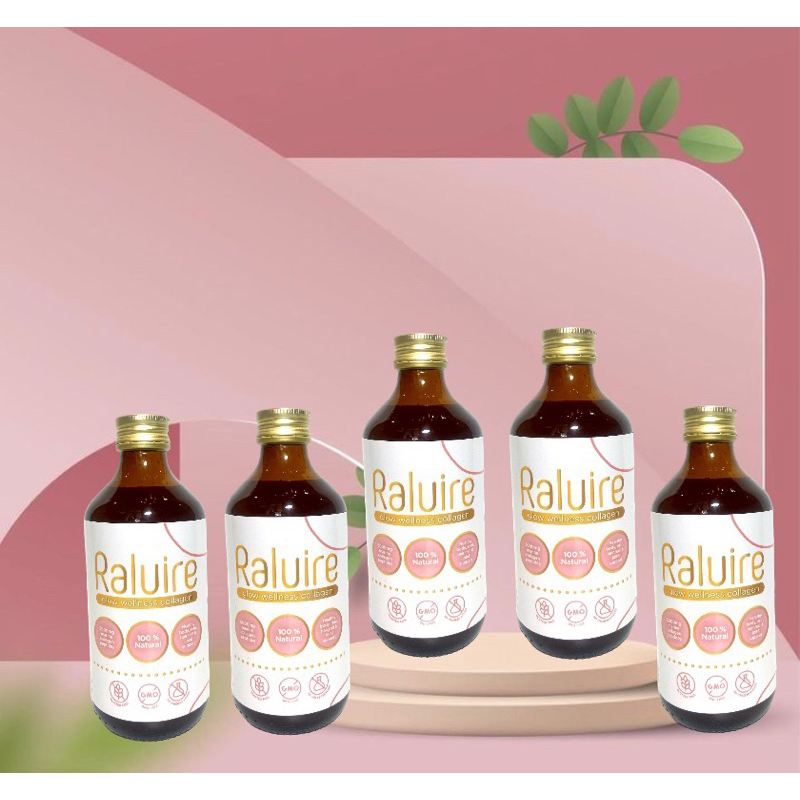 Jual 5 BOTOL BUNDLE Raluire glow wellness collagen (Collagen cair ...