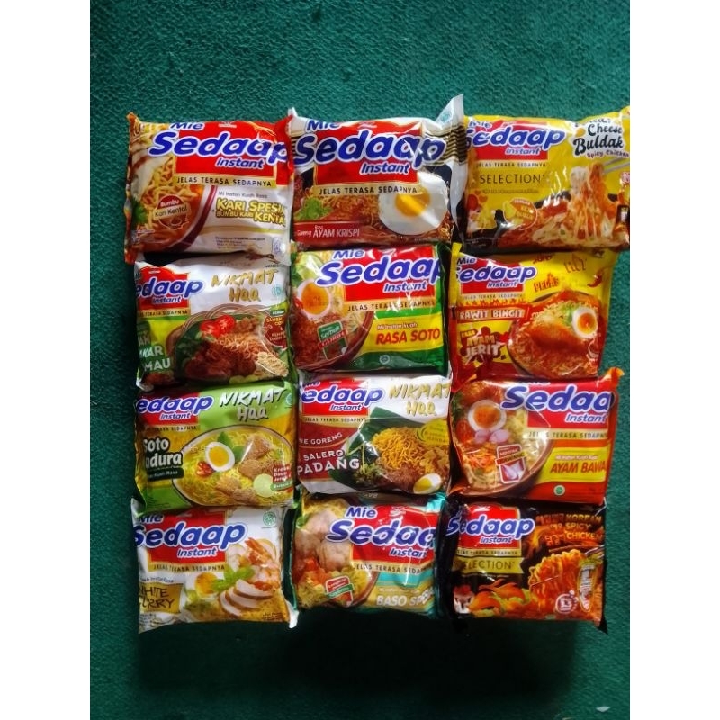 Jual MIE SEDAP ALL VARIAN RASA | Shopee Indonesia