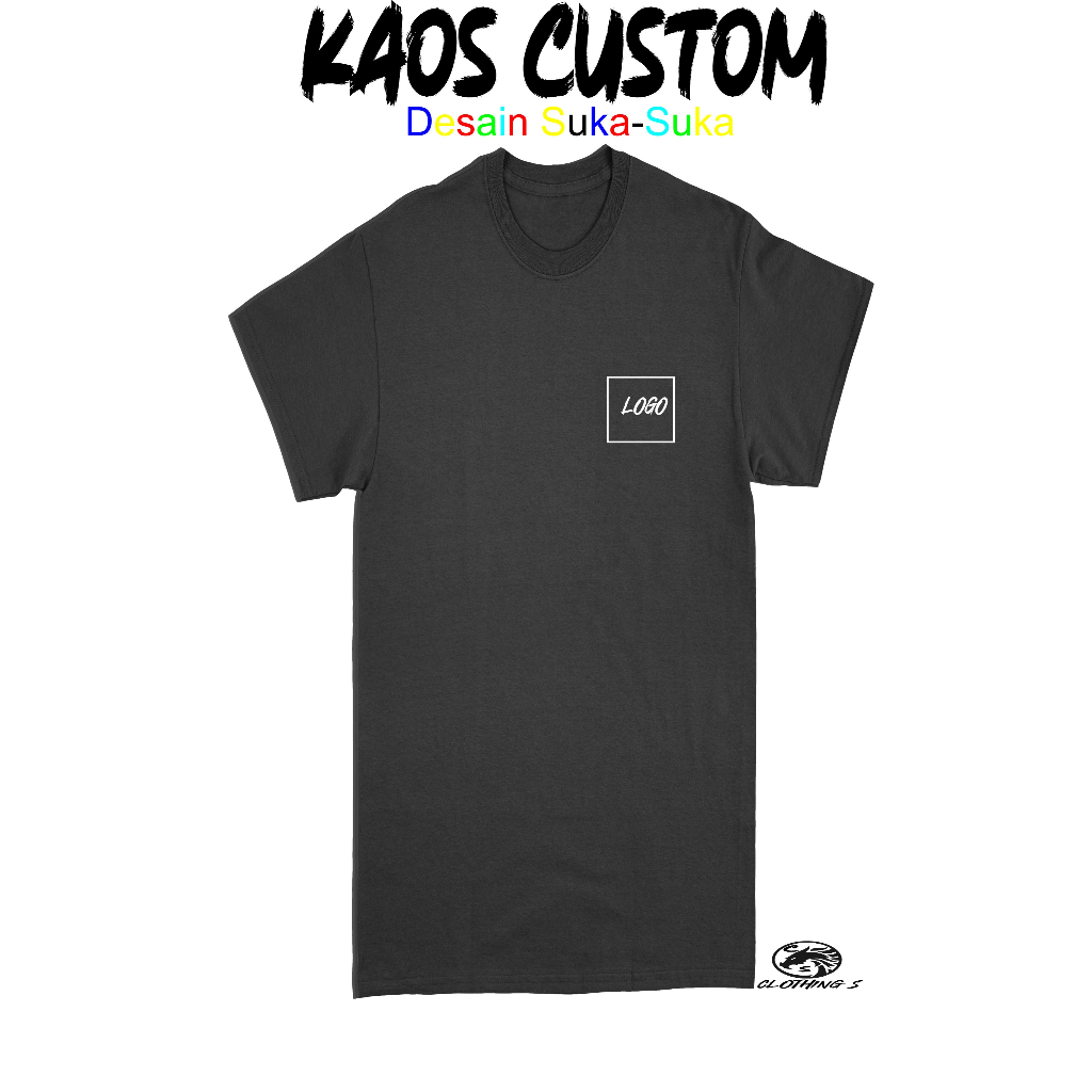 Jual KAOS CUSTOM SABLON DTF SATUAN BISA SABLON FOTO DAN GAMBAR BUCIN ...