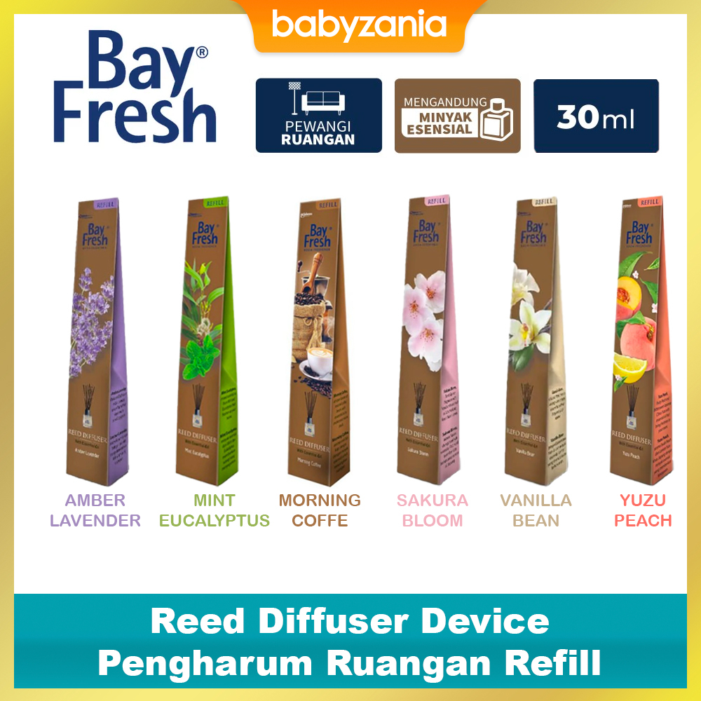 Jual Bayfresh Reed Diffuser Device Pengharum Ruangan Refill | Shopee ...