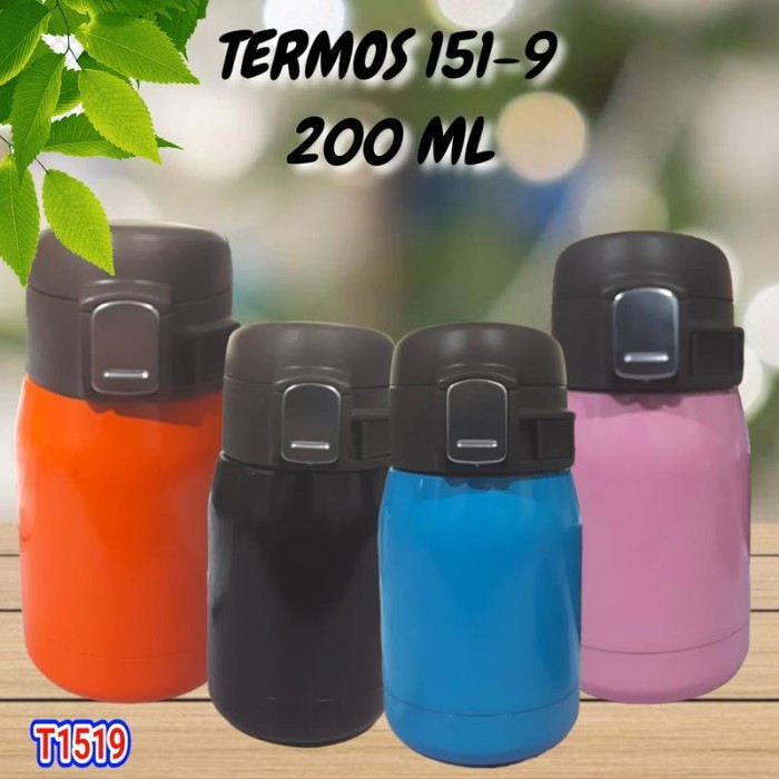 Jual Termos Stainless Steel Kecil & Imut 200ML Viral Cocok Untuk Bawa ...