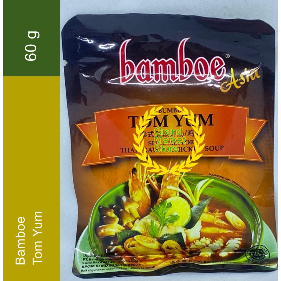 Jual Bamboe Asia Bumbu Tomyum 60 GR Bumbu Instan Tomyam atau Tom Yum ...