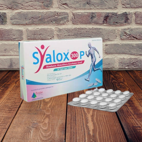 Jual SYALOX 300 P MEMBANTU MEMELIHARA KESEHATAN SENDI 1 BOX ISI 20 ...