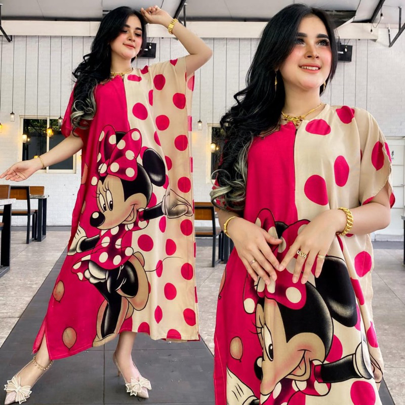 Jual DASTER LOWO KELELAWAR JUMBO MOTIF MINIE HEART | Shopee Indonesia