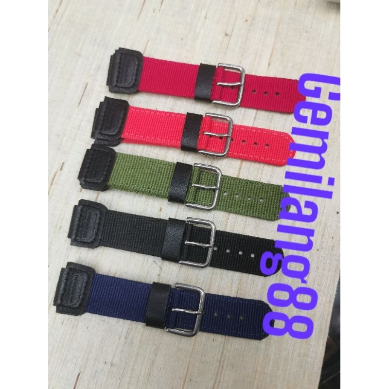 Jual Tali jam kanvas Casio iluminator SGW-400H SGW400H | Shopee Indonesia
