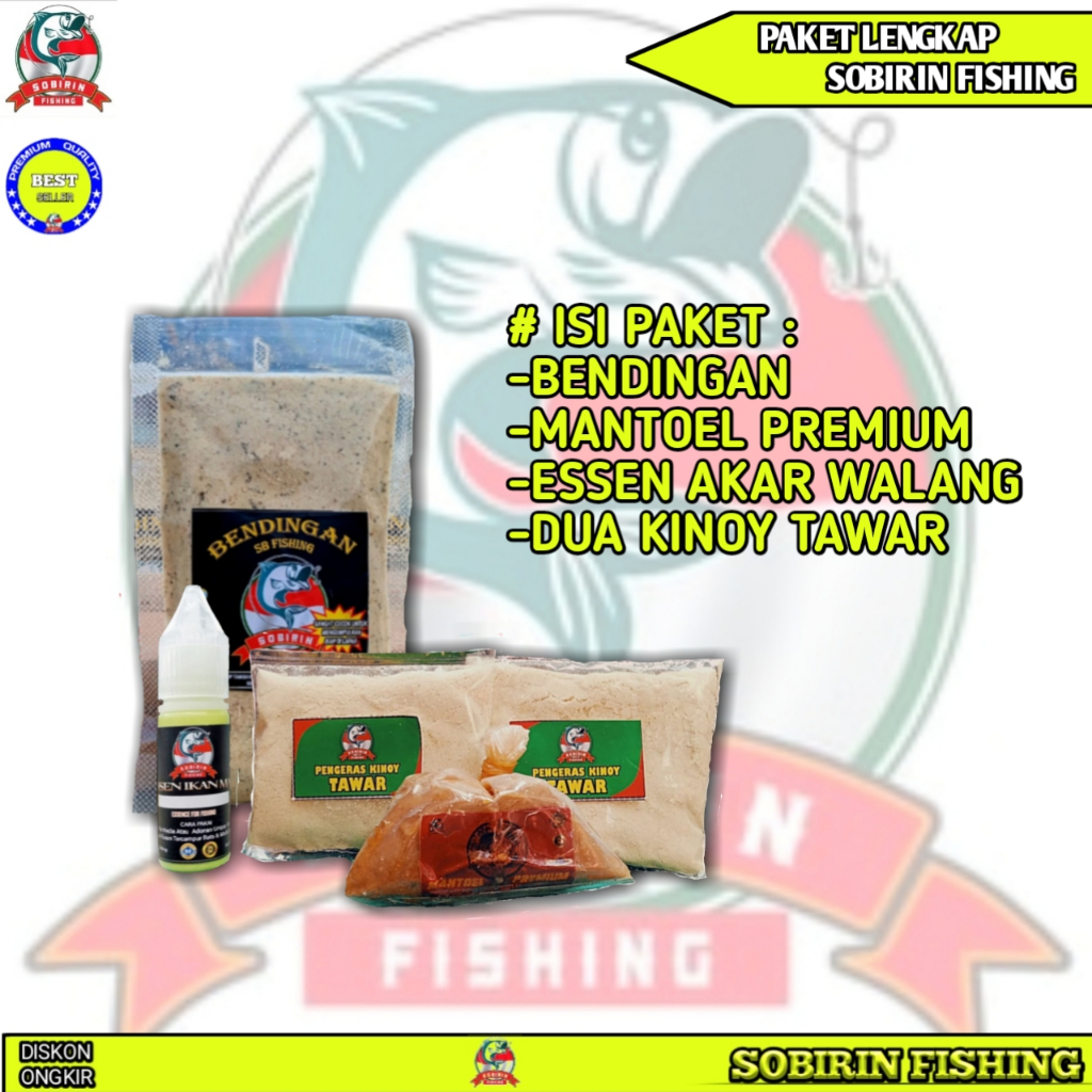 Jual Paket umpan mantoel premium akar walang bendingan pengeras sobirin ...
