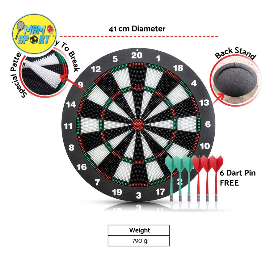 Jual Safety Dart Game ROX Board Toma DGR 02 Original | Shopee Indonesia