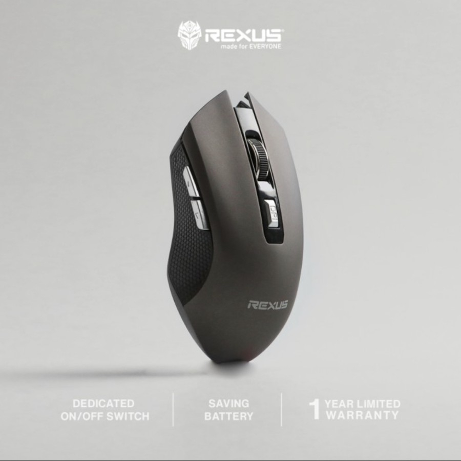 Jual Rexus RX110 / RX-110 Mouse Gaming / Game Wireless Bluetooth Dongle ...