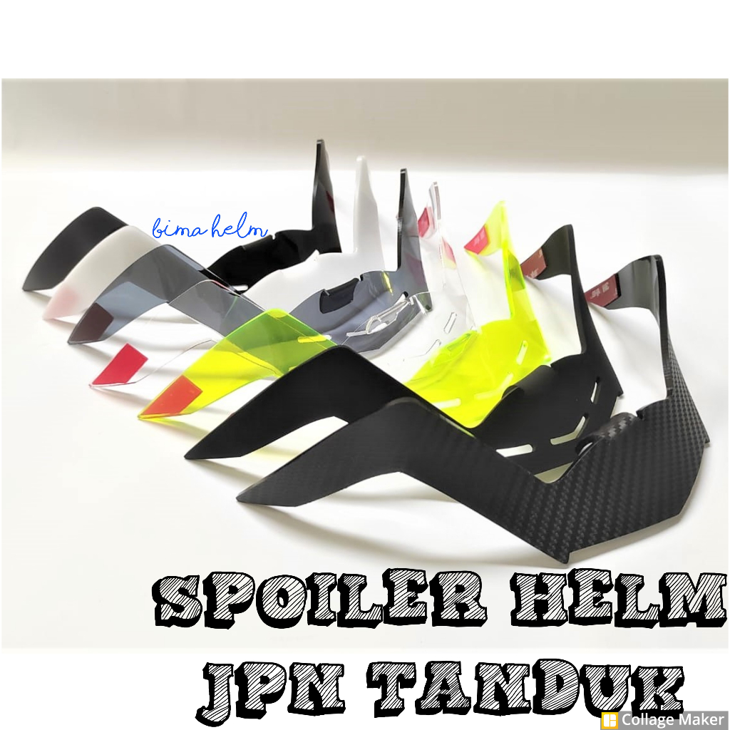 Jual SPOILER HELM JPN TANDUK | SPOILER HELM JPN FULLFACE | SPOILER HELM ...