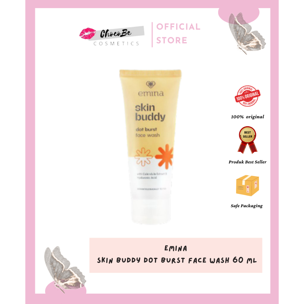 Jual Emina Skin Buddy Dot Burst Face Wash 60 mL | Shopee Indonesia