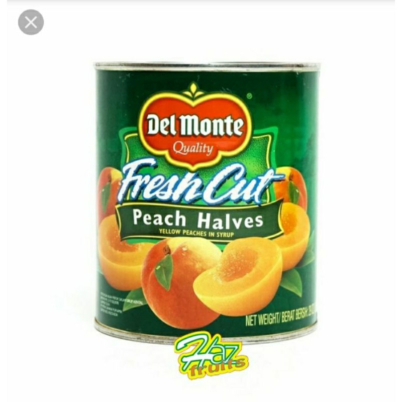 Jual Delmonte Fresh Cut Peach Halves 825Gr | Shopee Indonesia