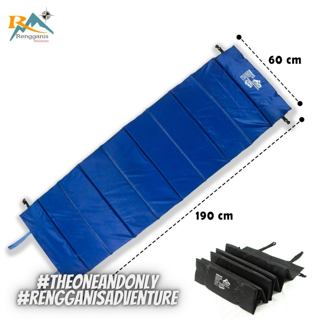 Jual Matras Lipat KASUR Camping 3 Layer Tikar Alas Tidur Camping Kemah ...