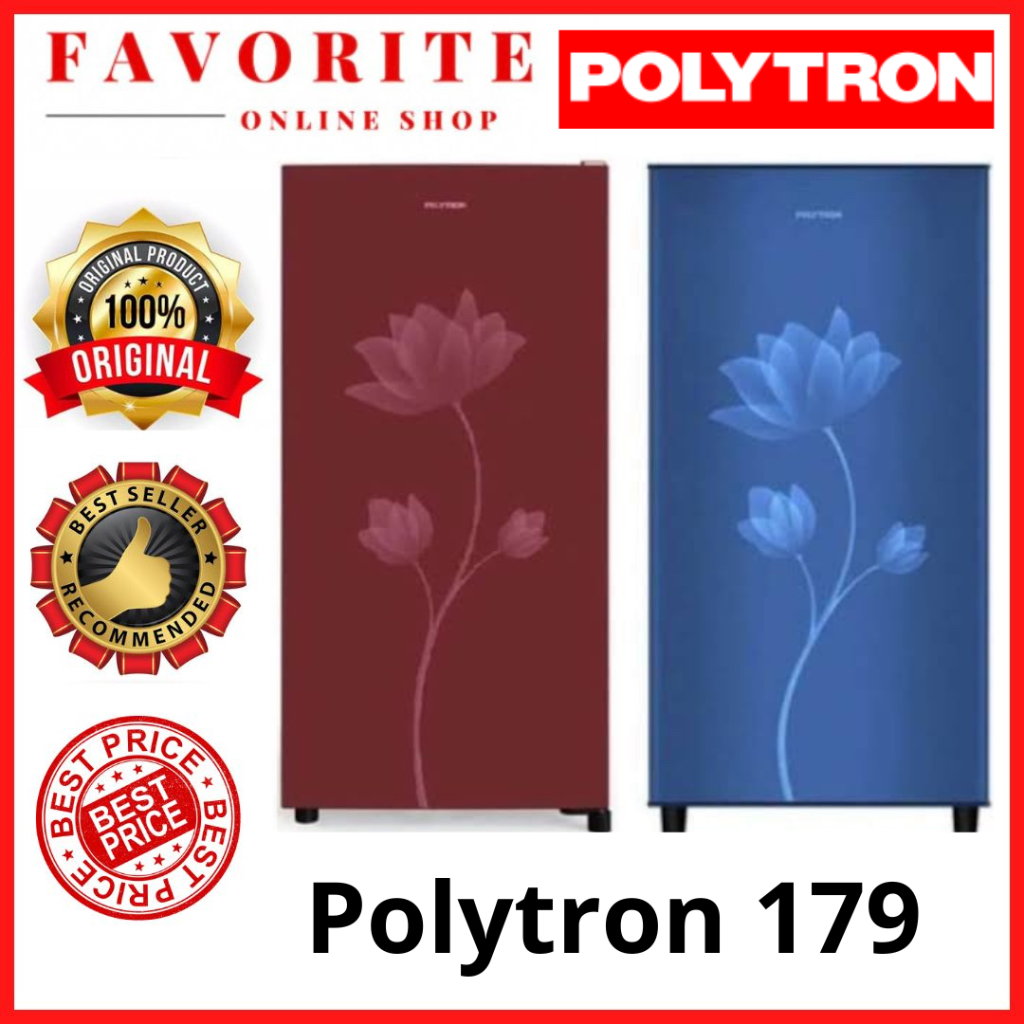 Jual KULKAS POLYTRON 1 PINTU 159 PRB159 PRB 159 LEMARI ES 1 PINTU ...