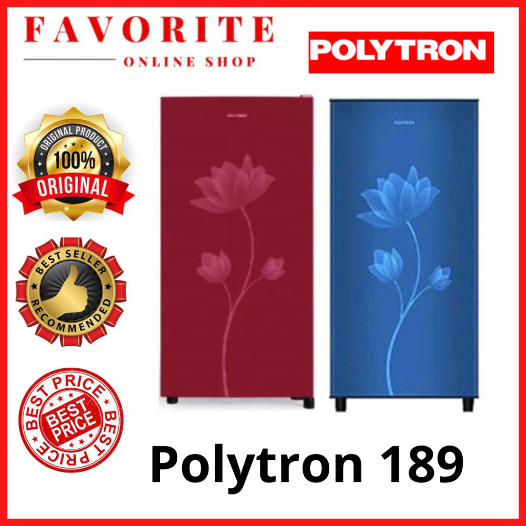 Jual KULKAS POLYTRON 1 PINTU 159 PRB159 PRB 159 LEMARI ES 1 PINTU ...