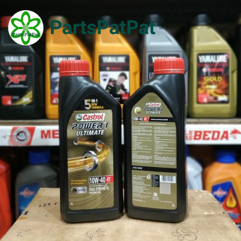 Jual OLI OIL MESIN MOTOR CASTROL POWER1 POWER 1 POWER ONE ULTIMATE ...