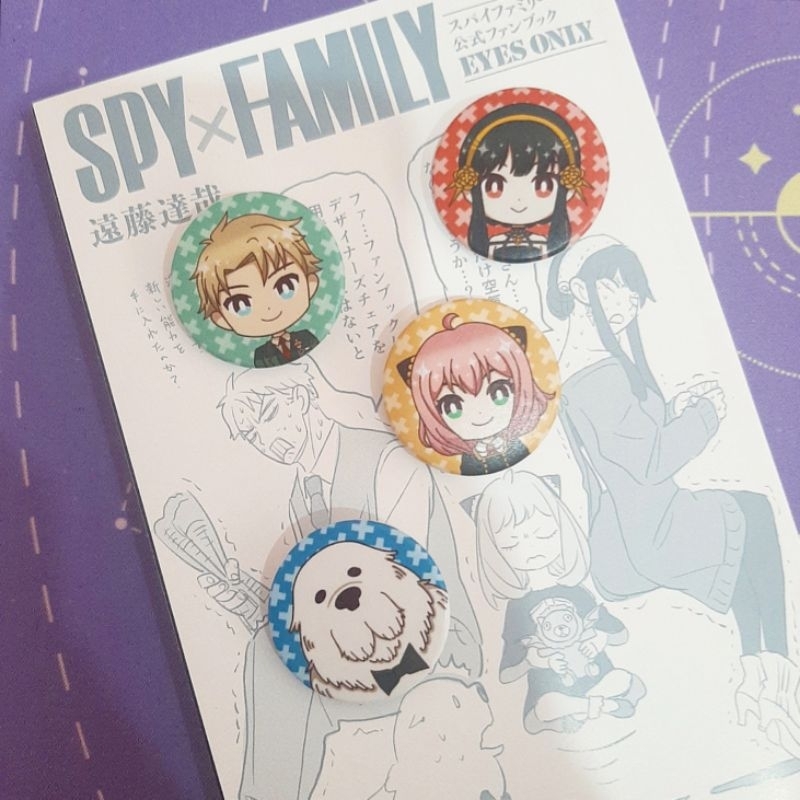 Jual Spy x Family - Button Pin | Shopee Indonesia