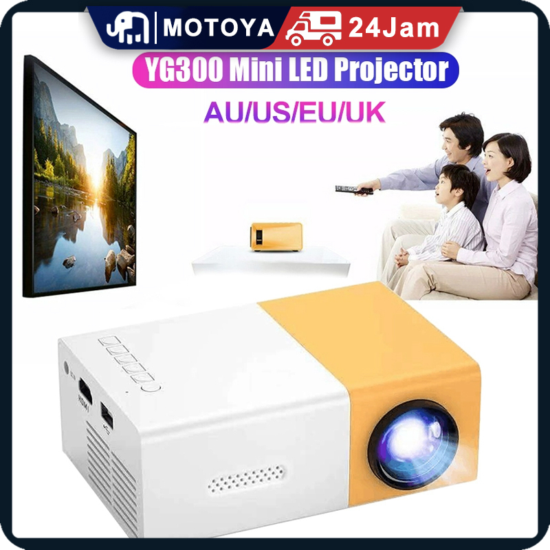 Jual YG-300 Mini Proyektor LCD Portable Projector Home untuk TV Video ...