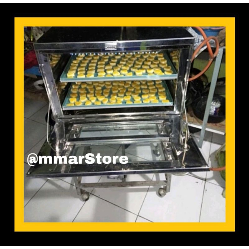 Jual Oven Gas Api Atas Bawah Bahan stainless ukuran 60x40,Paket komplit ...