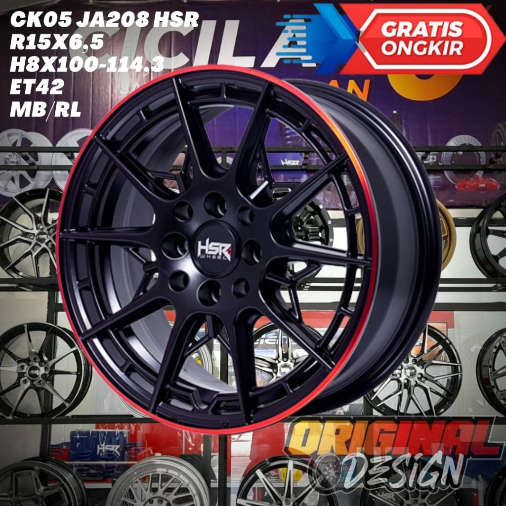 Jual Velg Mobil Avanza , Livina , Kijang LGX , Evalia , HSR CK05 Ring 15 R15 | Shopee Indonesia