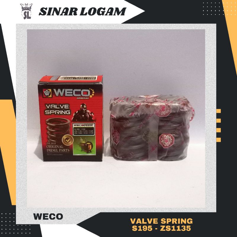 Jual Valve Spring / Pir Klep WECO (S195,S1100,ZS1110,ZS1115,ZS1125 ...