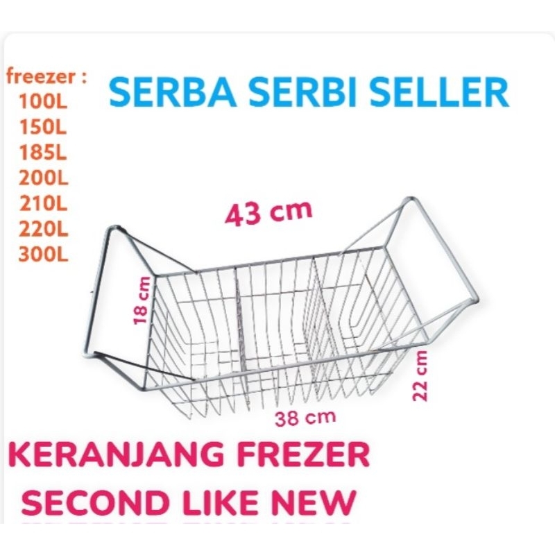 Jual RAK FREEZER SECOND UKURAN 200L S/D MAX 320L | Shopee Indonesia