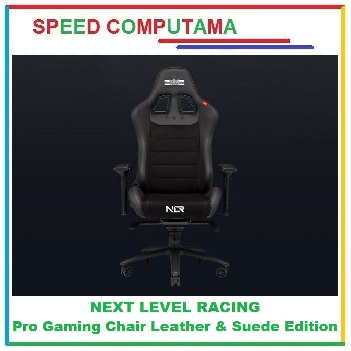 Jual Next Level Racing Pro Gaming Chair Black Leather & Suede Edition ...