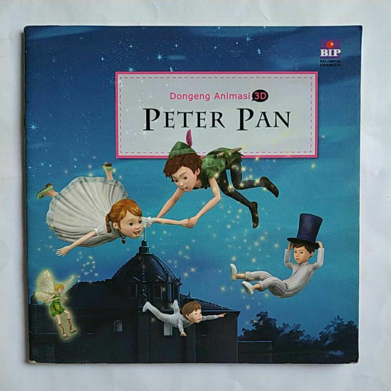 Jual Buku Cerita Anak " Dongeng Animasi 3D " PETER PAN | Shopee Indonesia