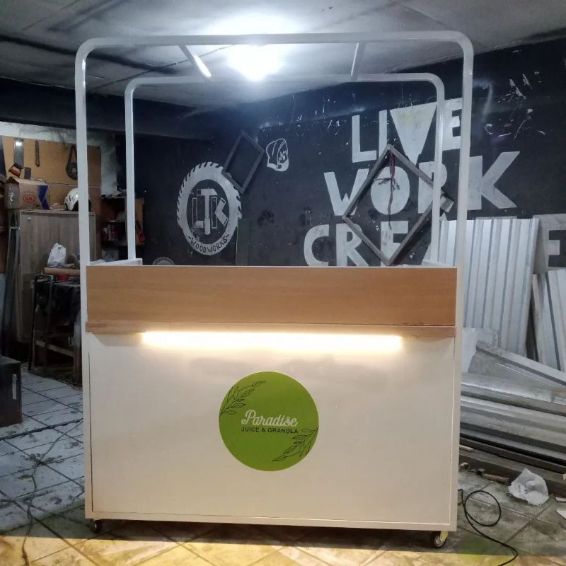 Jual Booth kayu minimalis | Shopee Indonesia