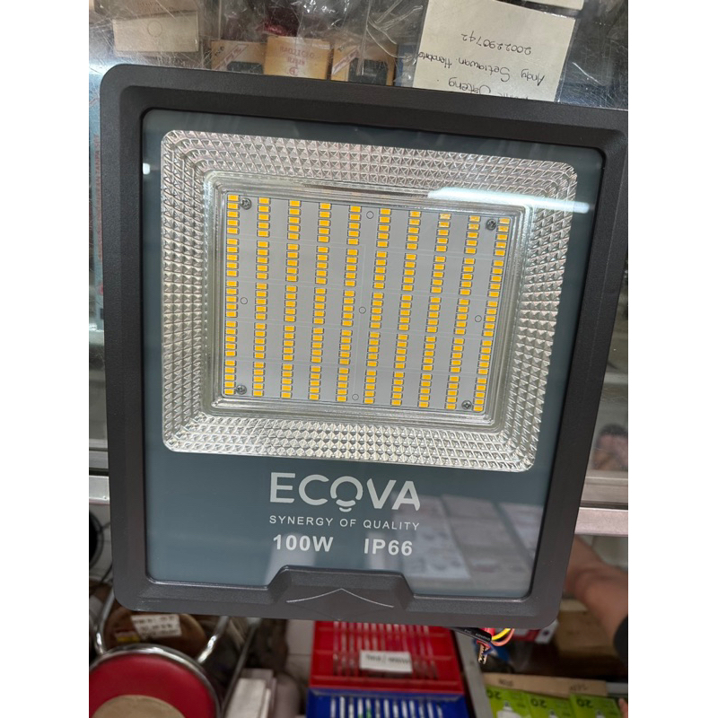 Jual Kap sorot Ecova 100 watt Putih / Kuning warm white lampu sorot garansi 2 tahun | Shopee ...