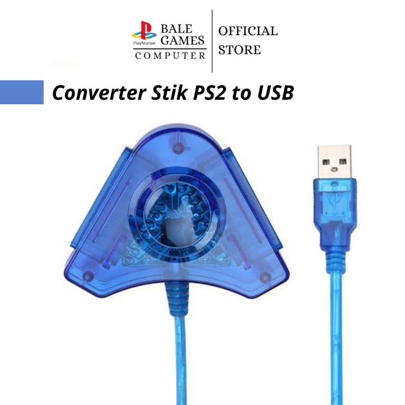 Jual Converter Stik PS2 to USB Dual Player | Shopee Indonesia