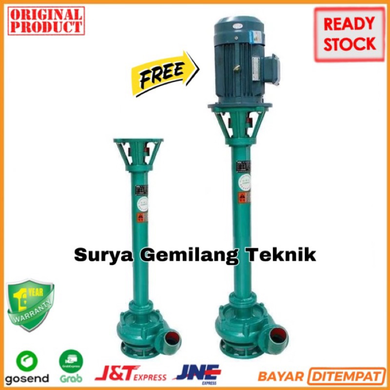 Jual Mesin Pompa Lumpur 2 inch + Dinamo Pompa Celup Submersible Pompa ...
