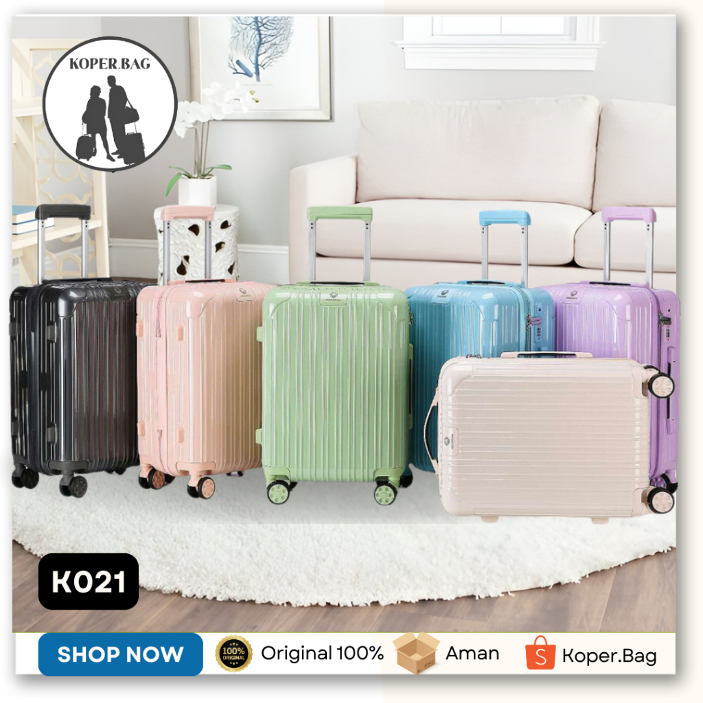 Jual Koper Roaming K021 Koper Kabin Bagasi 20-28 inch Polycarbonate TSA ...