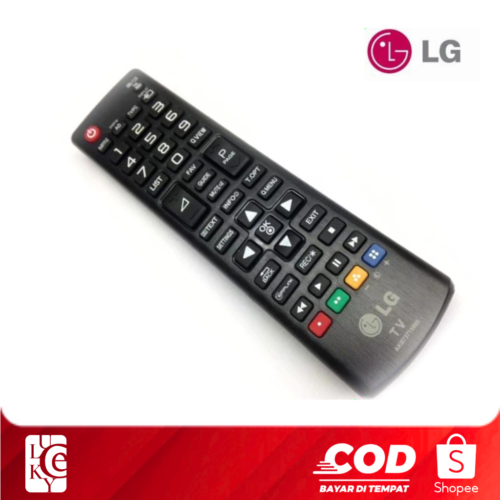 Jual REMOT REMOTE TV LG LCD LED ORIGINAL 100% AKB SERIES | Shopee Indonesia