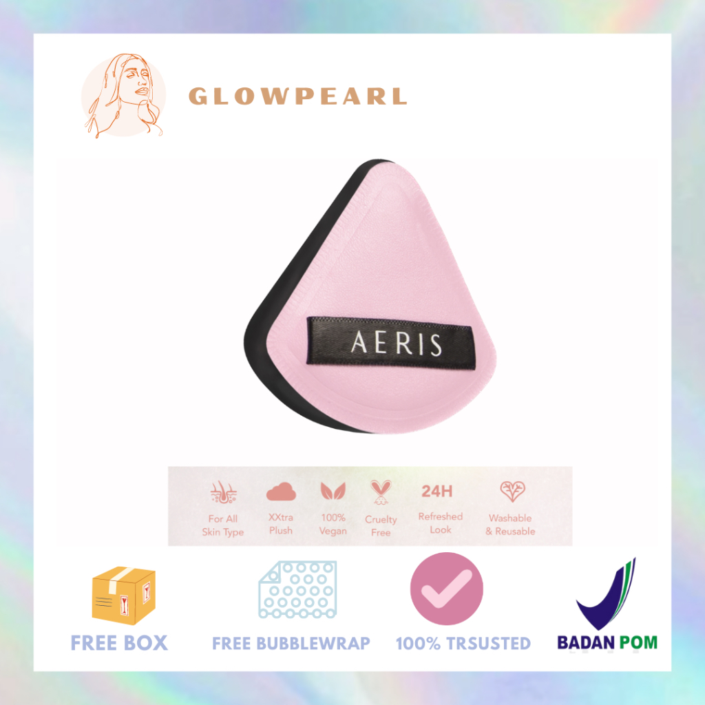 Jual AERIS BEAUTE Cloud Conceal Puff | Shopee Indonesia