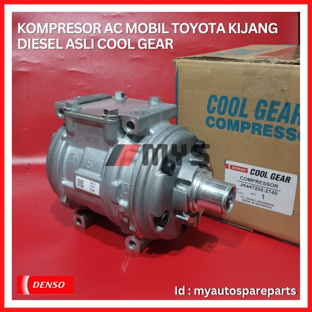 Jual COMPRESSOR AC Mobil TOYOTA Kijang Diesel KOMPRESOR KIJANG ASLI ...