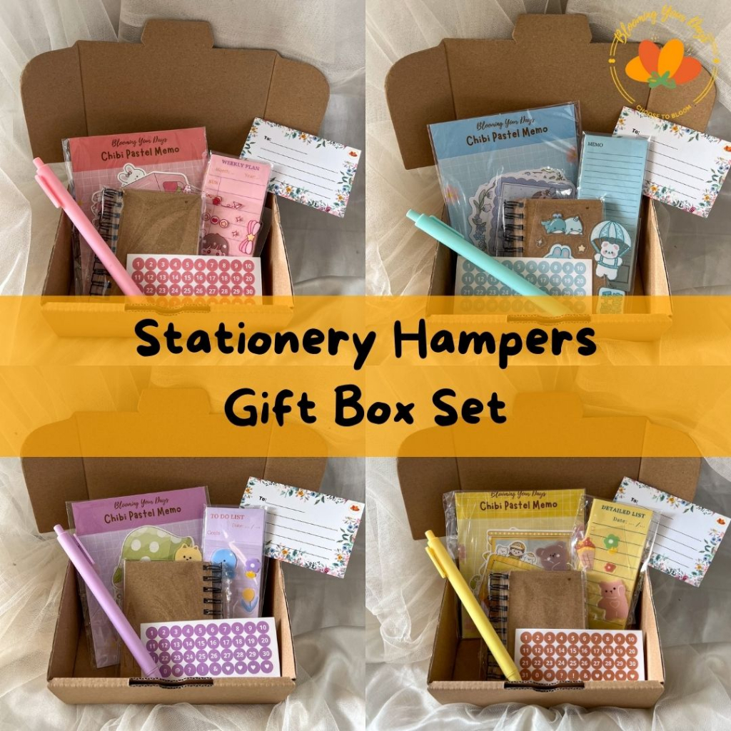 Jual Hampers kado alat tulis scrapbook album stiker kado unik wisuda ...